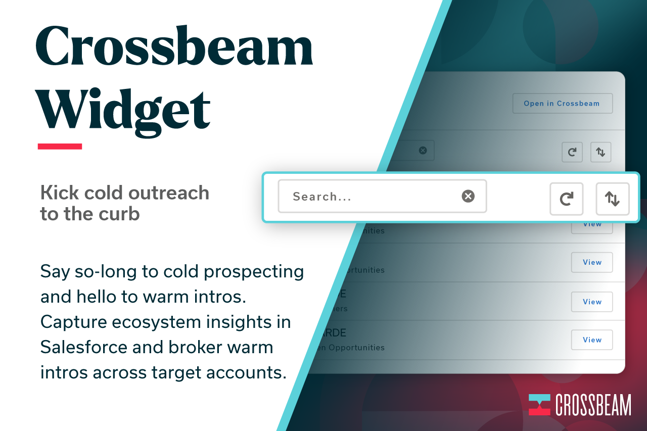 say bye bye to cold outreach