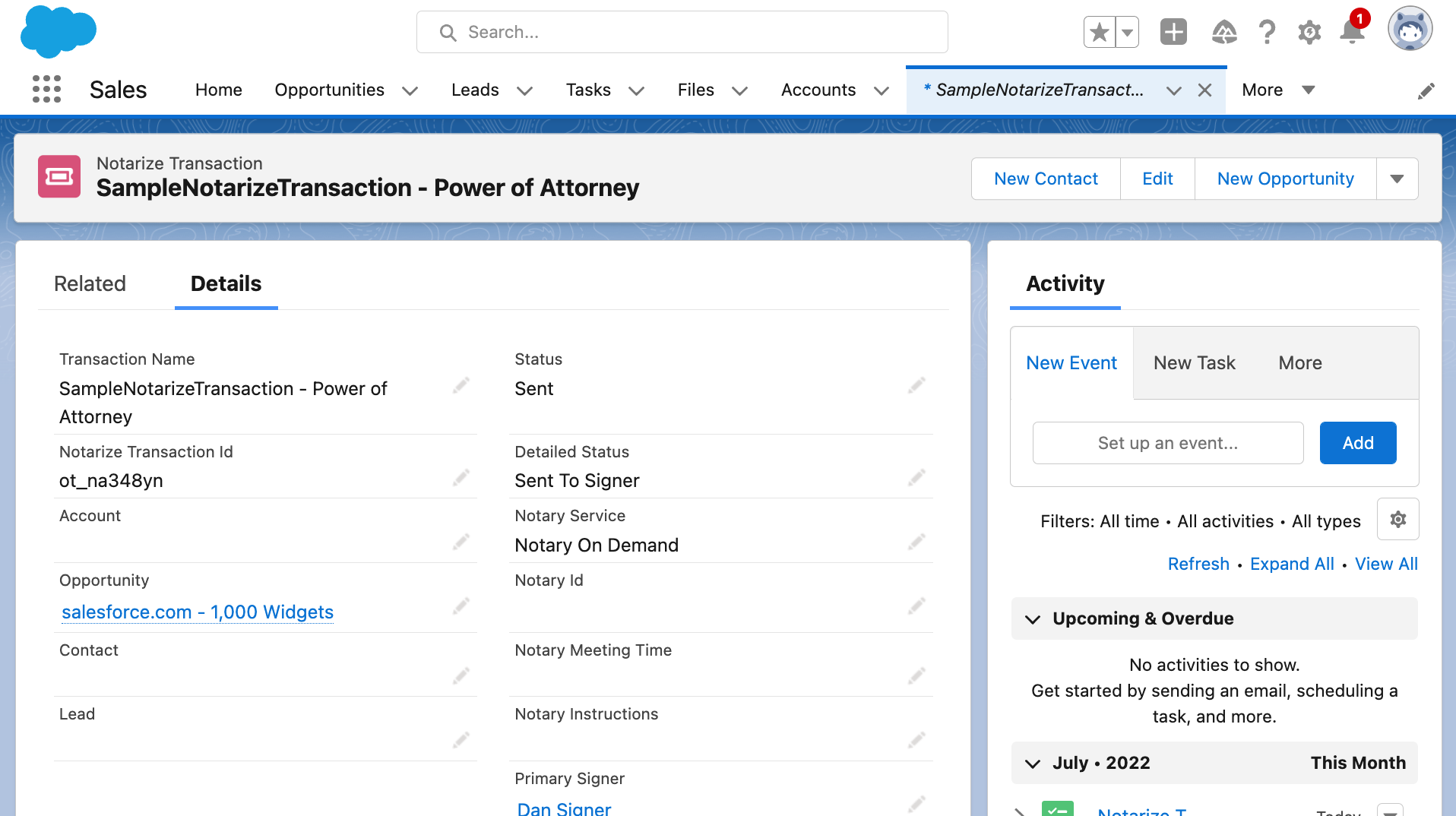 app screenshot view transaction record details