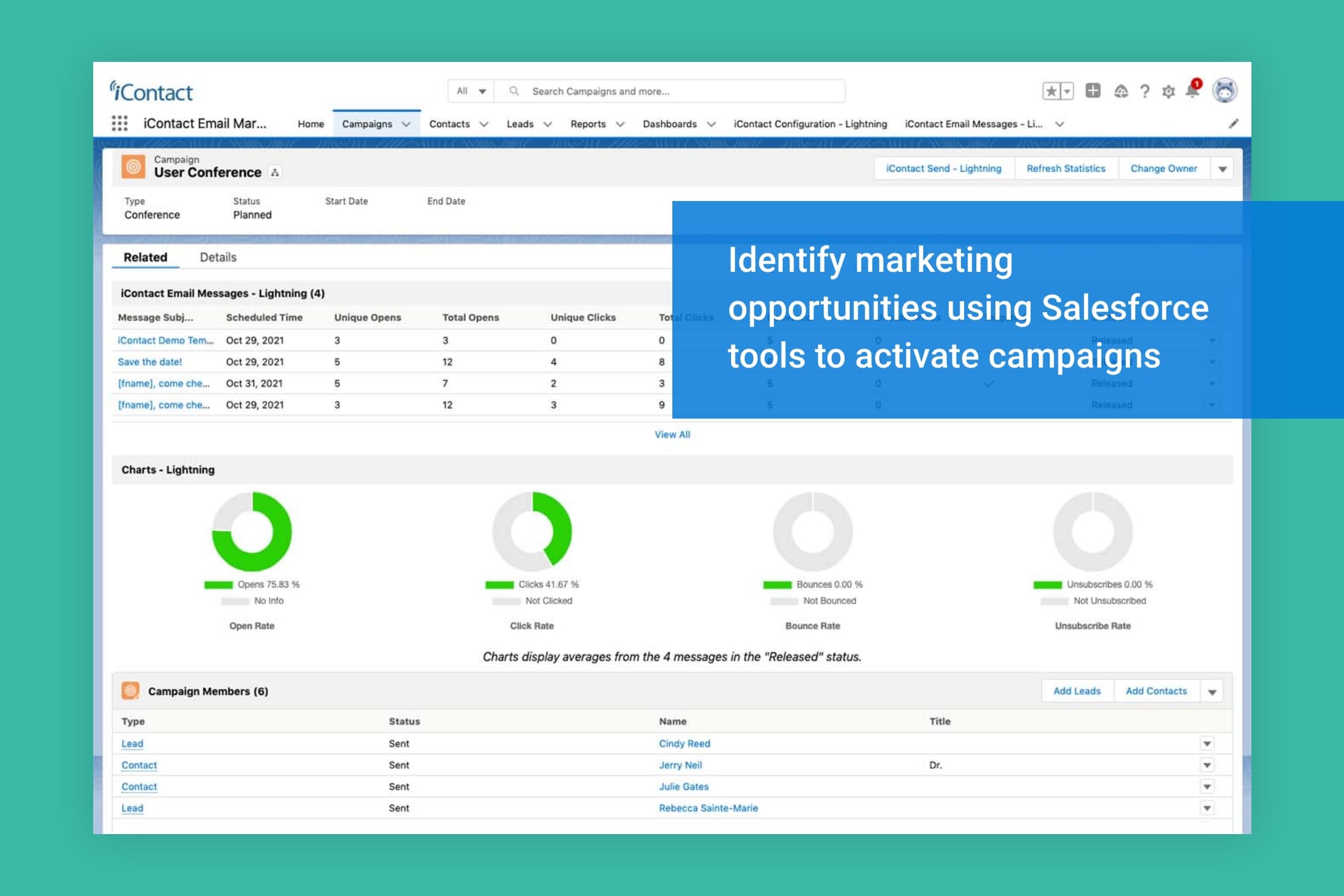 simple campaign setup