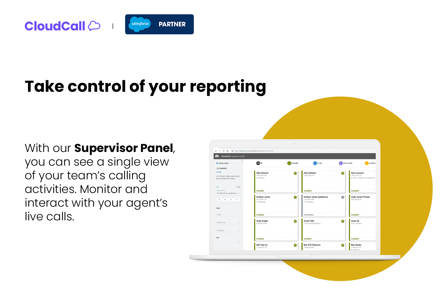 take control of your reporting