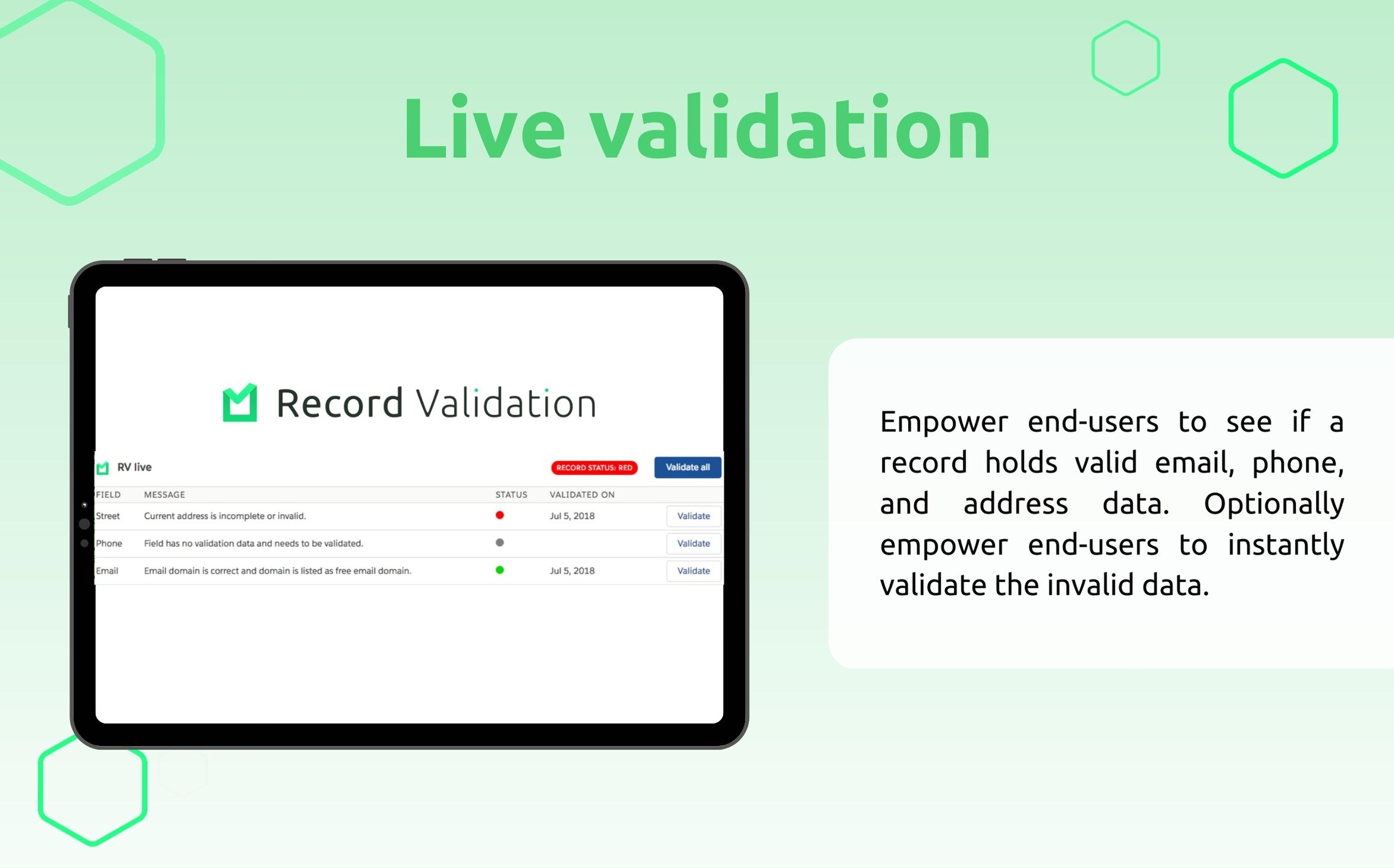 empower end users with a real time view and optionally give them ...