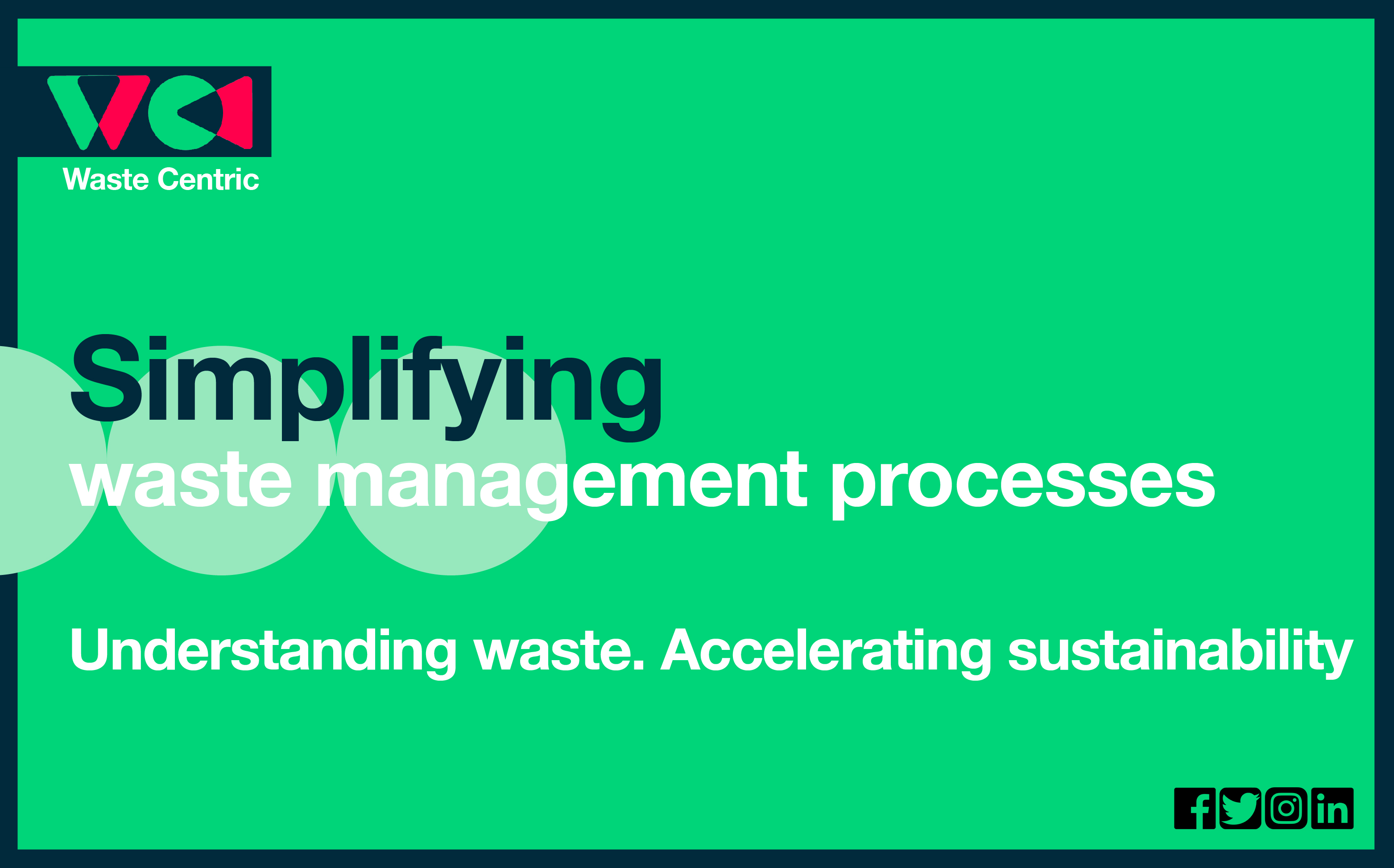 simplifying waste manamgnent process
