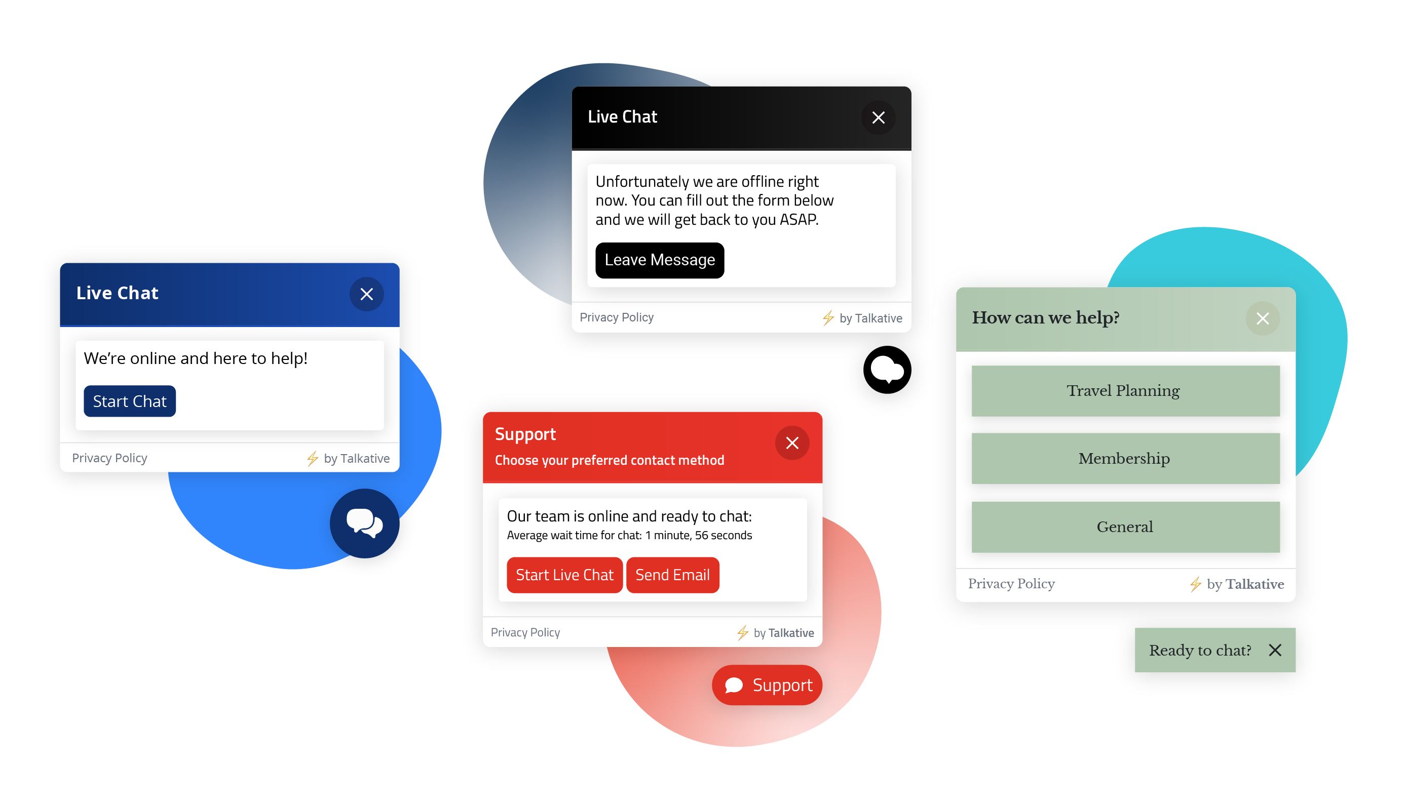 use your website to proactively initiate contact at key points of the online journey