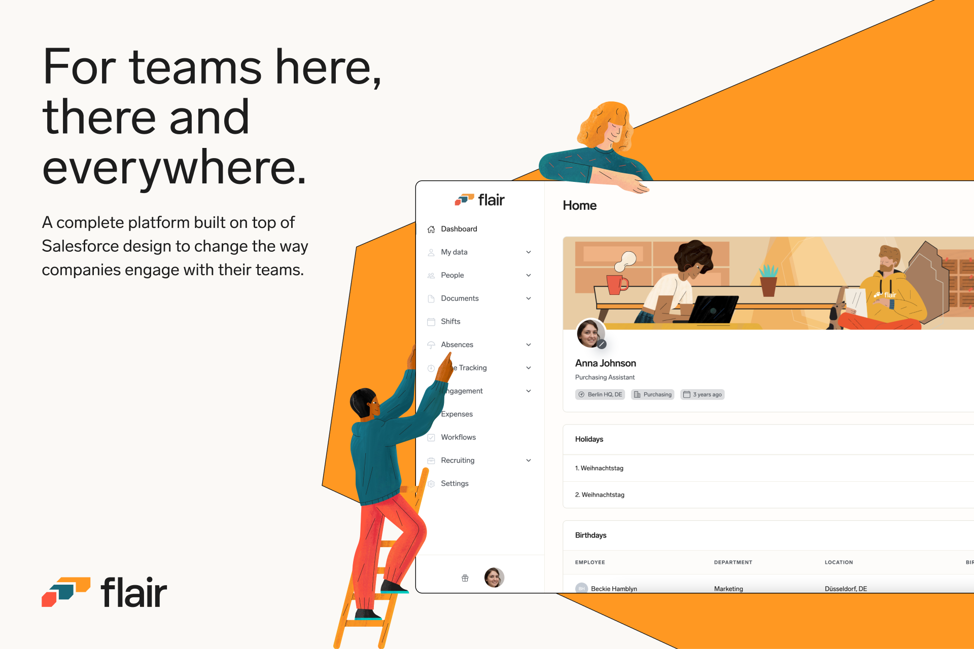 complete hr platform as managed package
