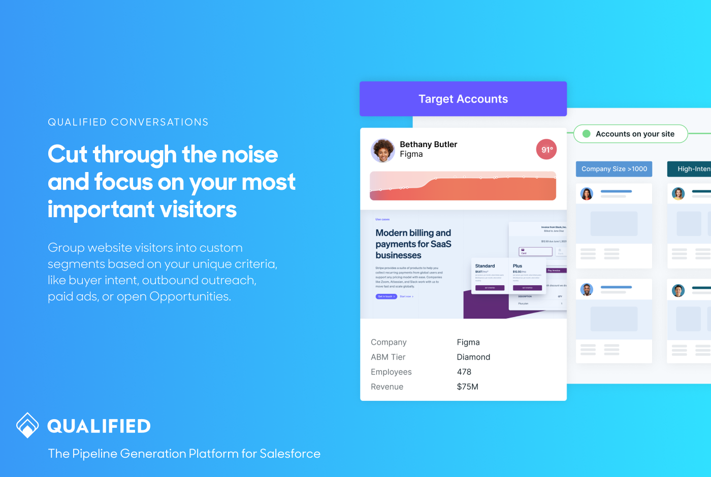 cut through the noise and focus on your most important visitors