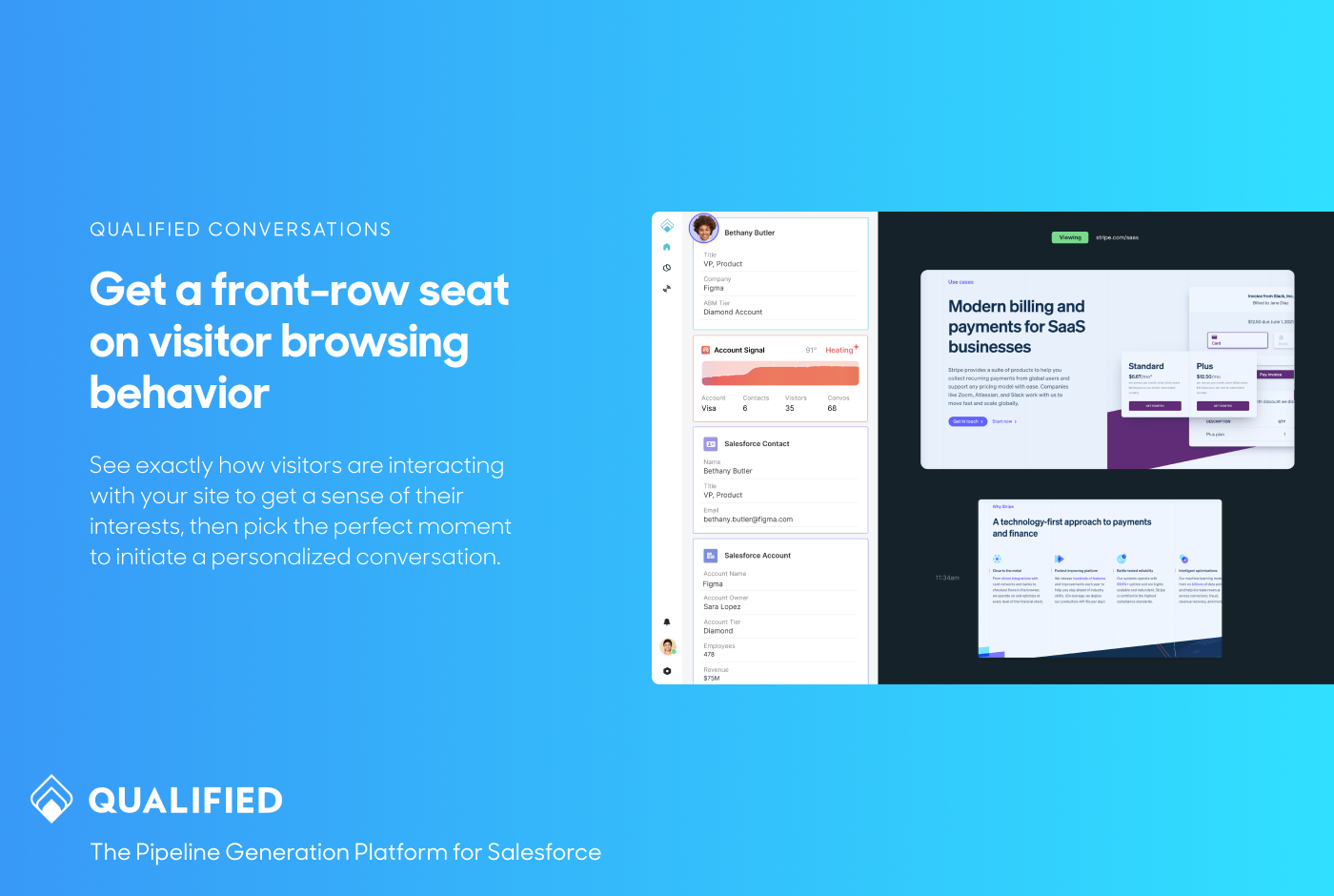 get a front row seat on visitor browsing behavior