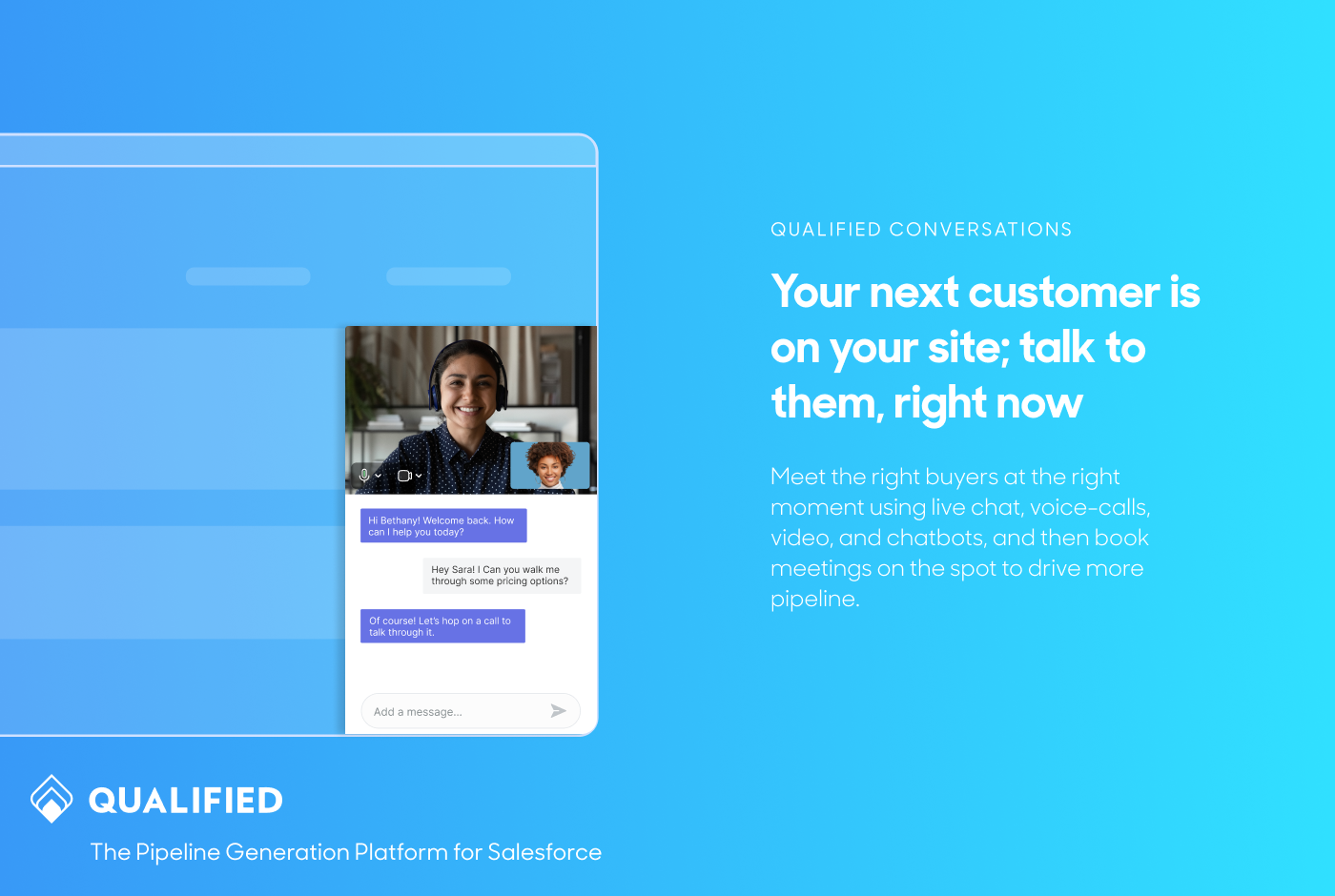 your next customer is on your site talk to them right now