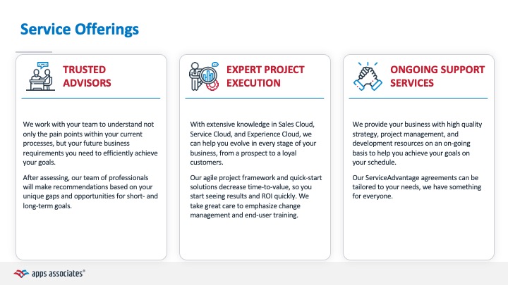 we have capabilities in several core functionalities and are skilled at ...