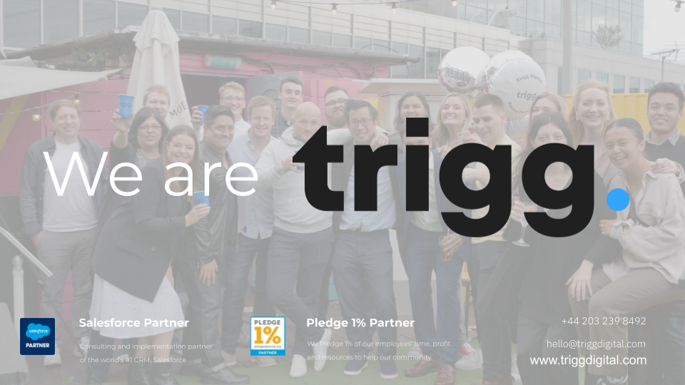 contact trigg today to find out how we grow your business with salesforce