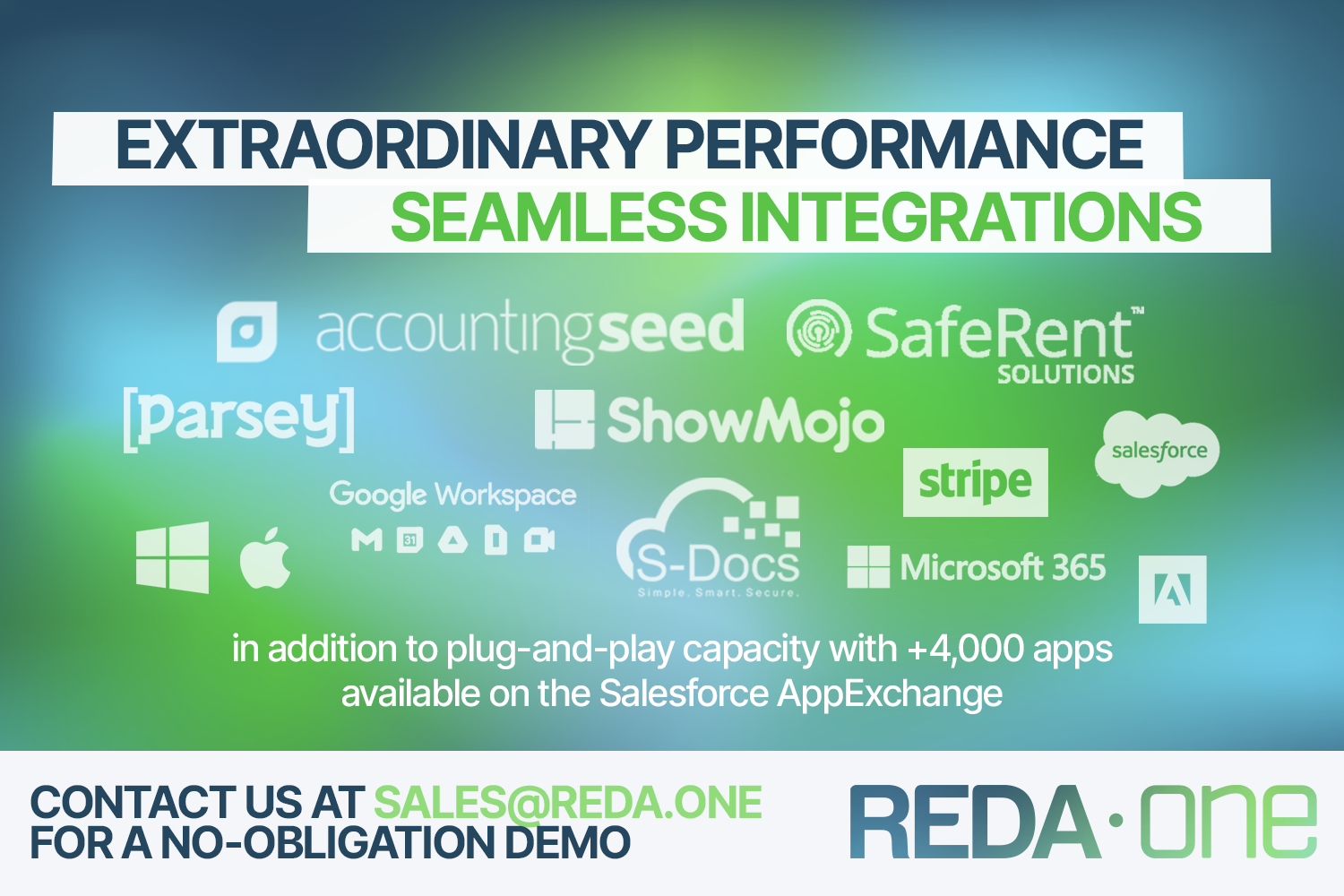 extraordinary out of the box capabilities and apis for integration