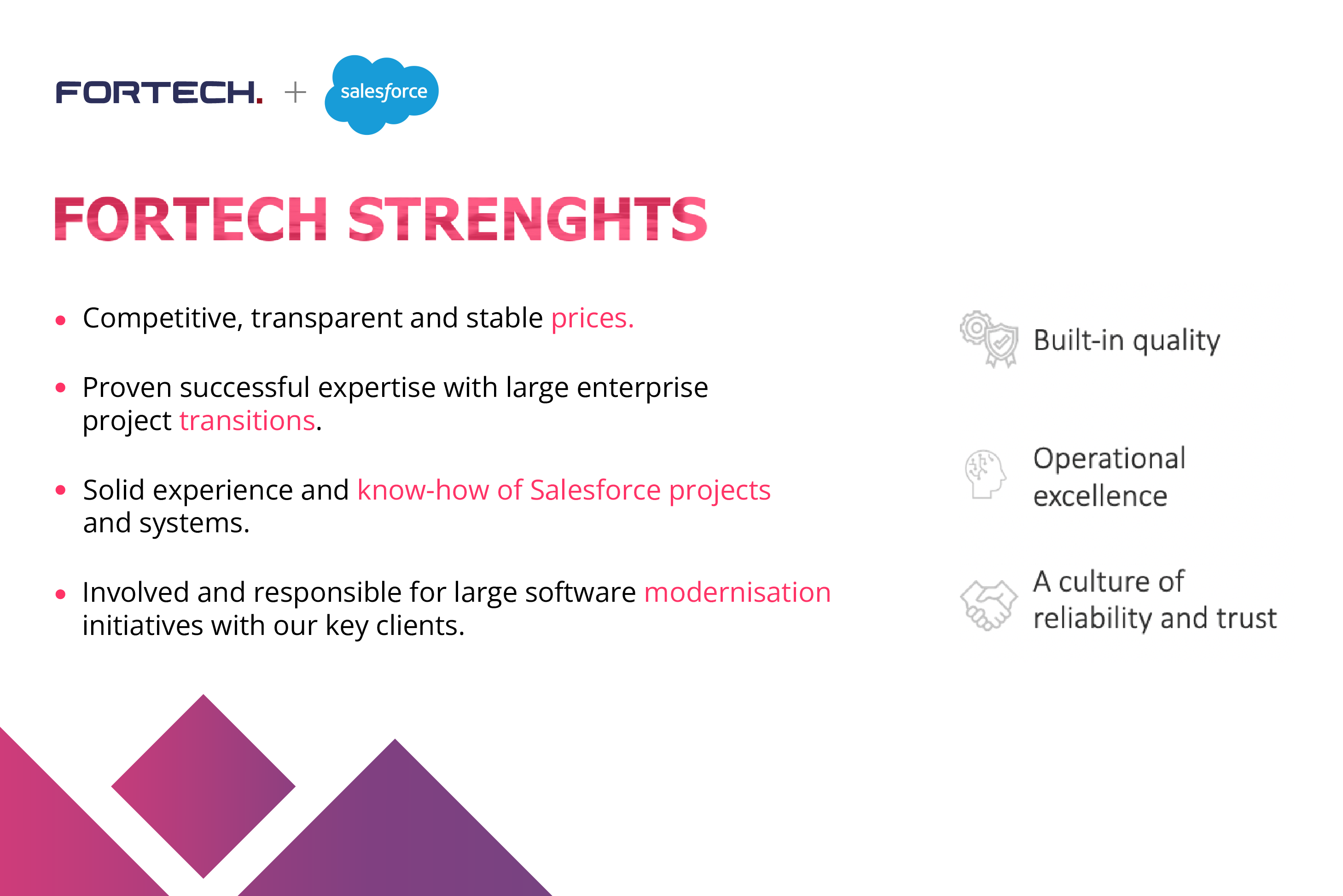 digital transformation enabler fortech combines the power of salesforce ...