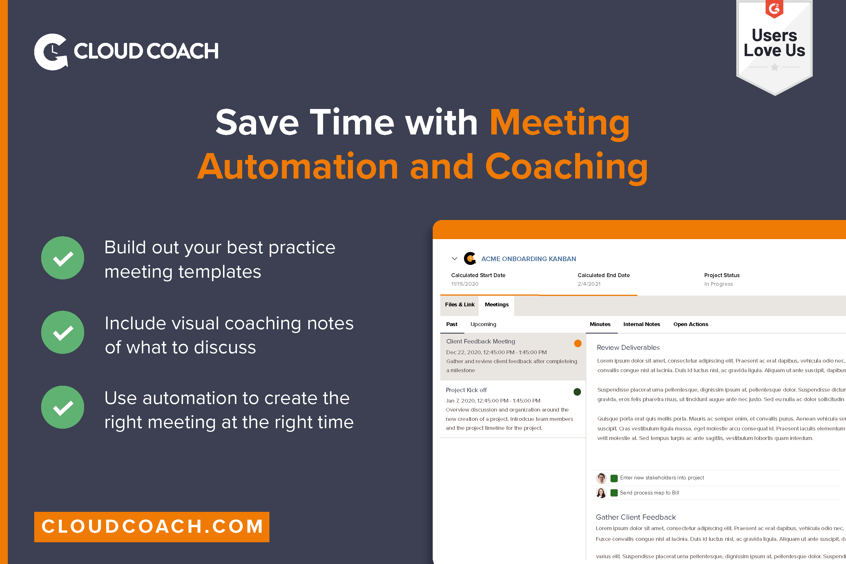time saving meeting templates