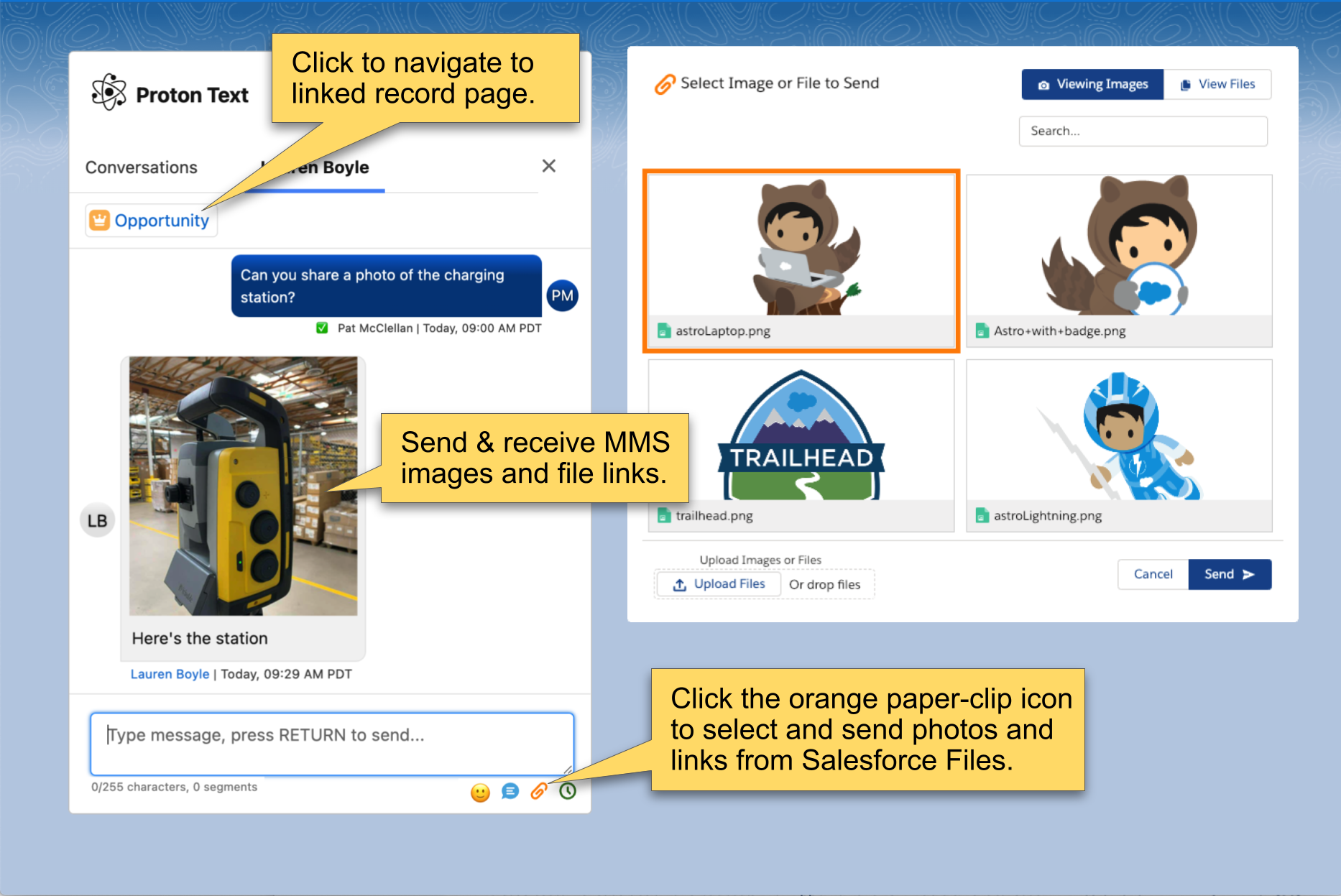 linked records provide quick navigation mms capability allows inbound ...