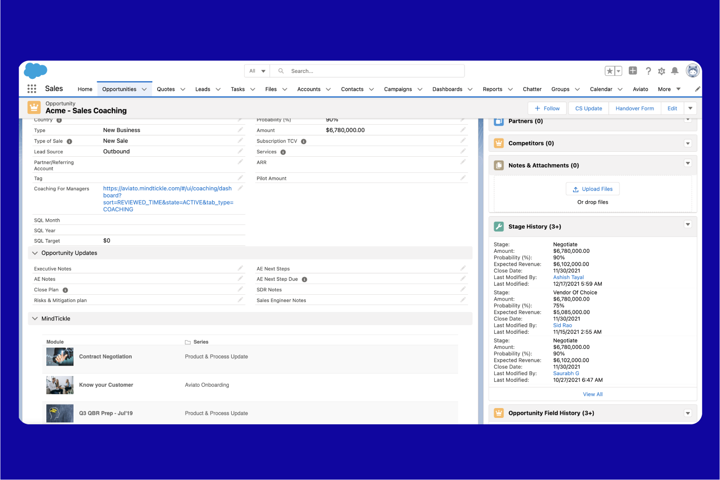 opportunity integration