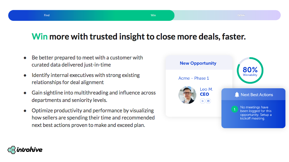win more frequently and faster