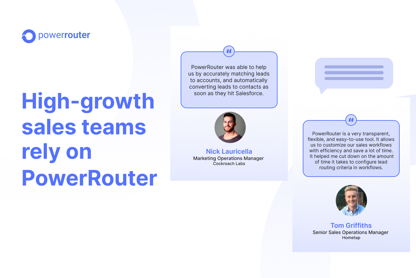 trusted by high growth revenue teams