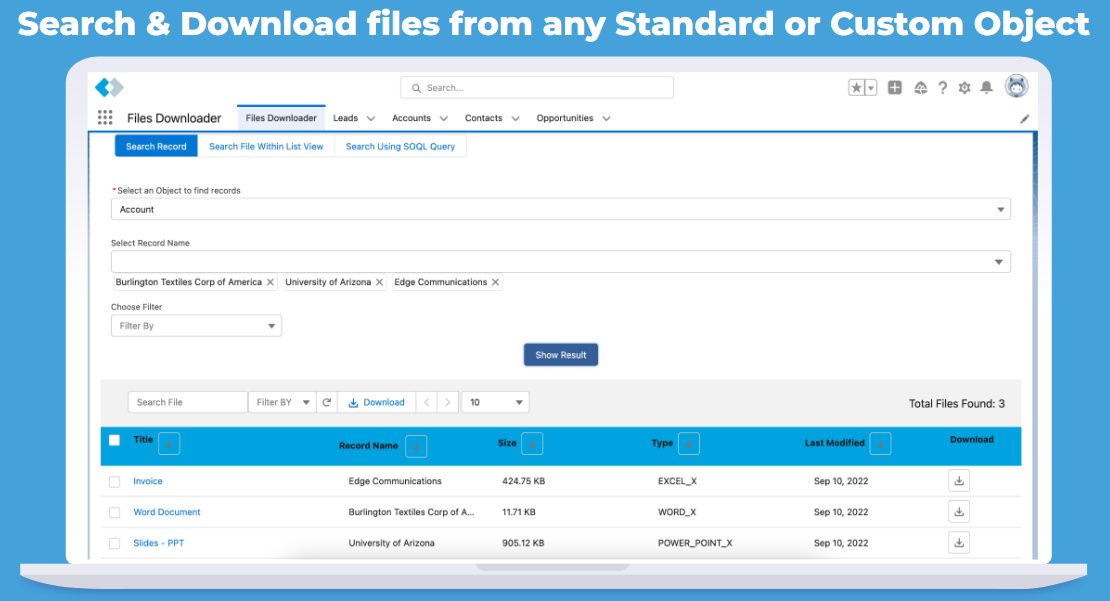 files downloader