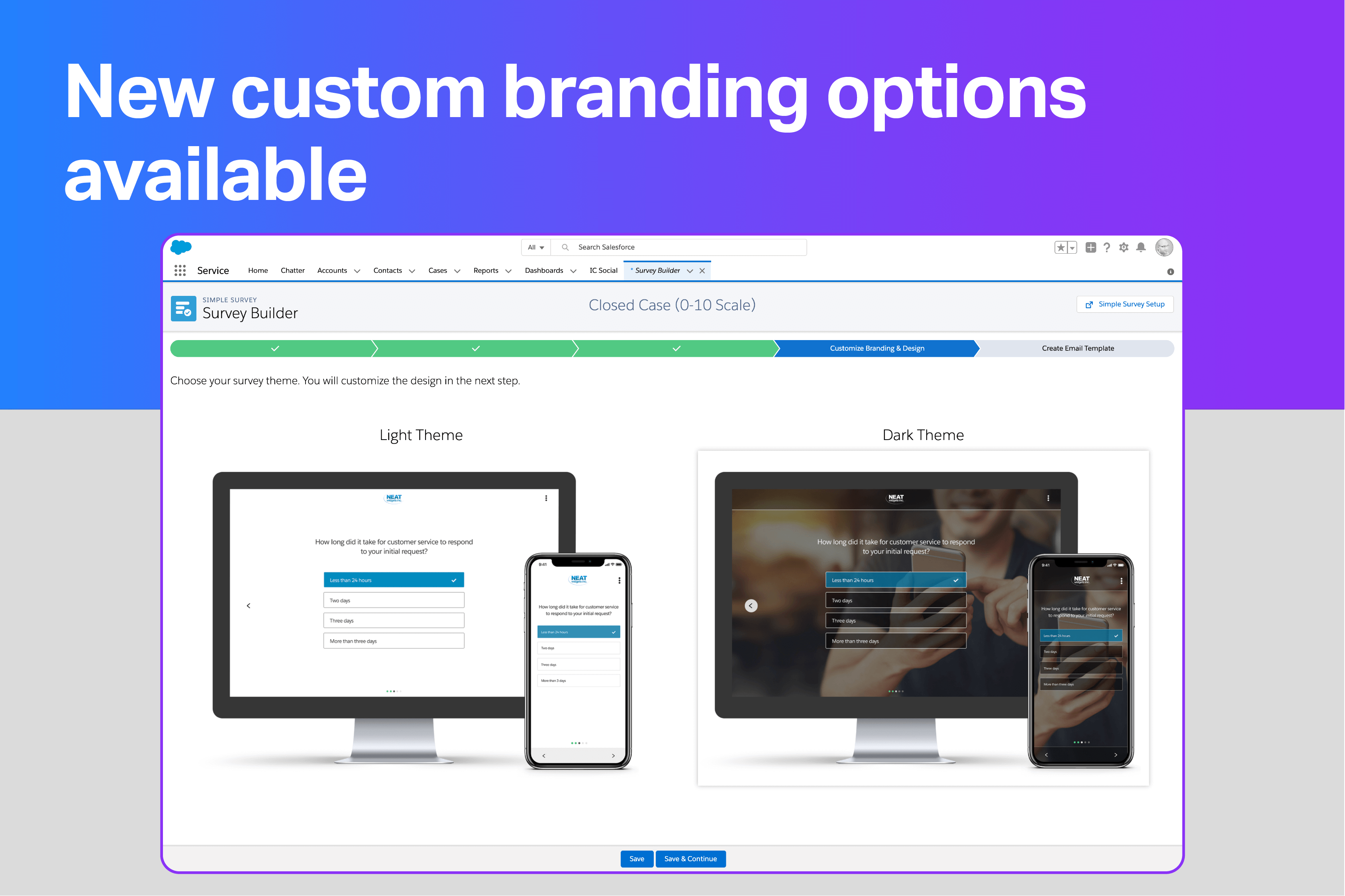 Simple Survey: 100% Native Surveys for Salesforce