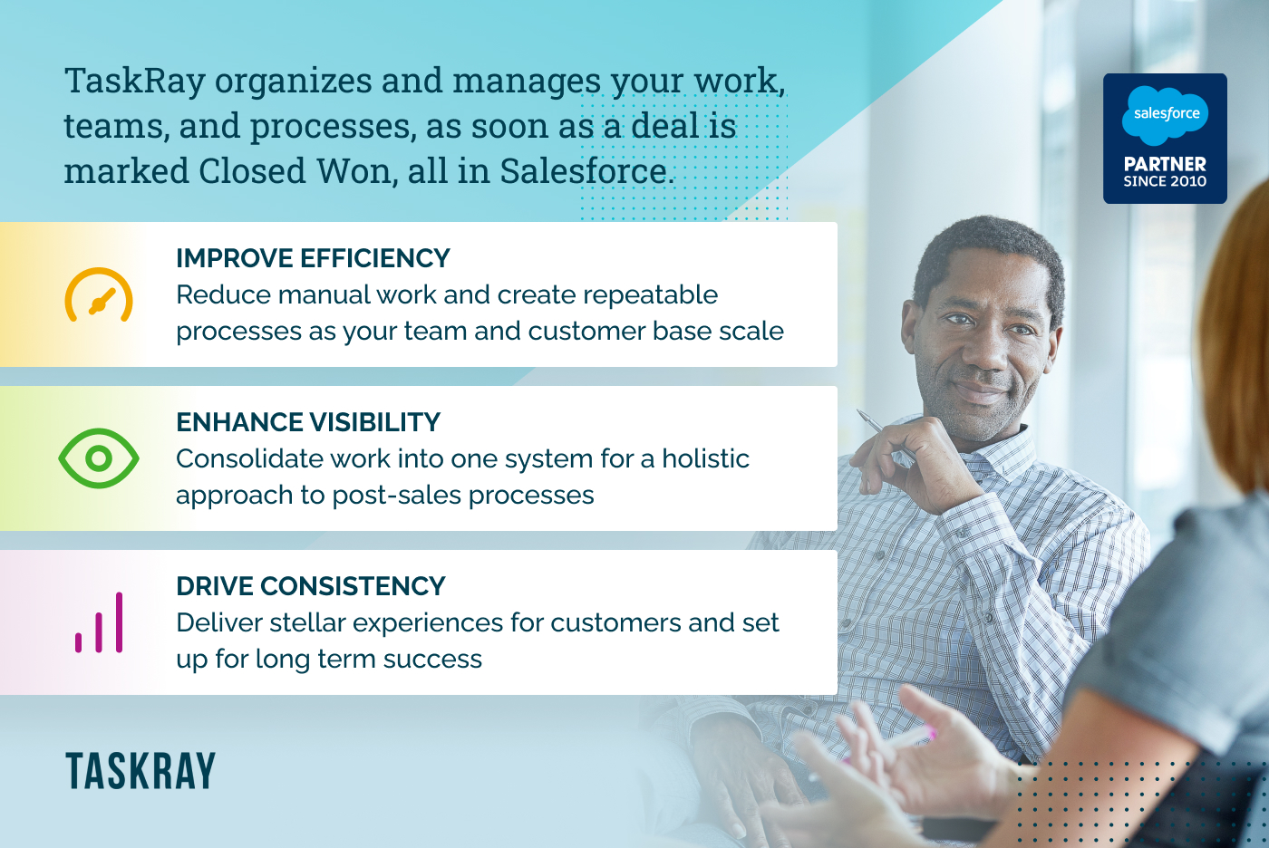 taskray post sale work management for salesforce
