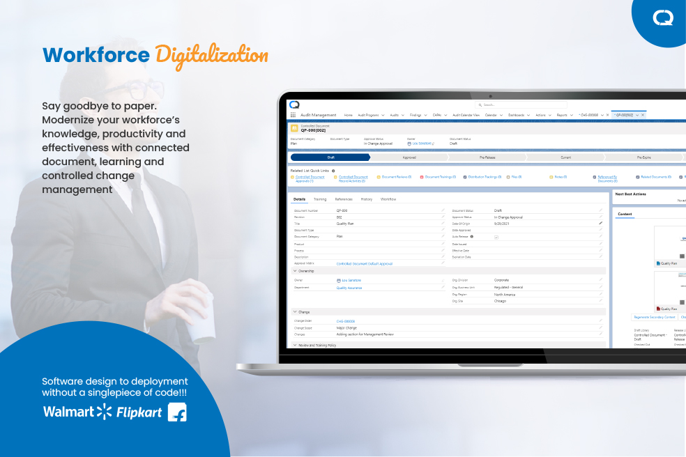 document training and change management