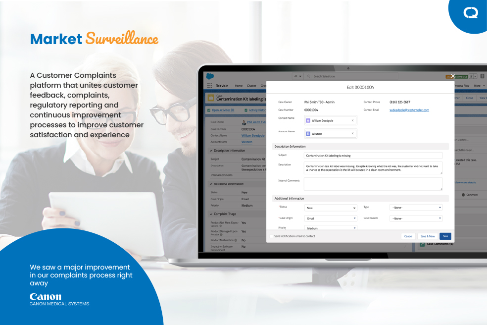 customer and complaints management