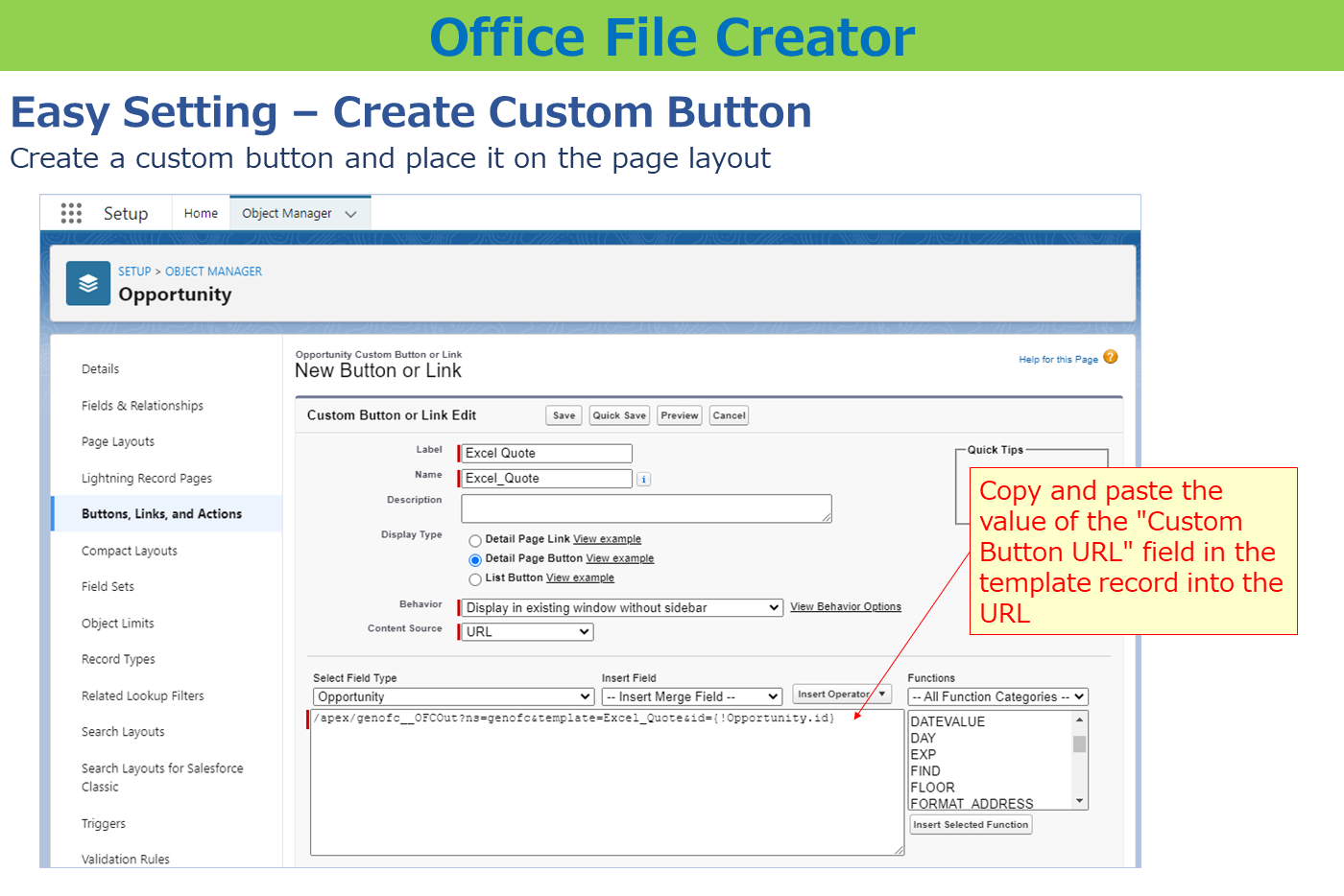 office file creator salesforce document generation