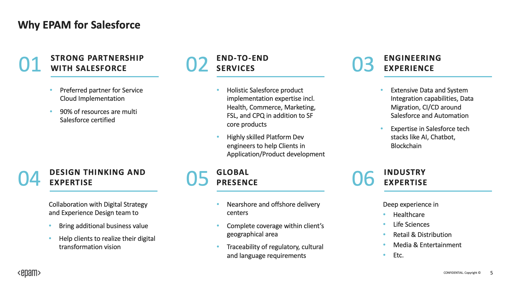 why epam for salesforce