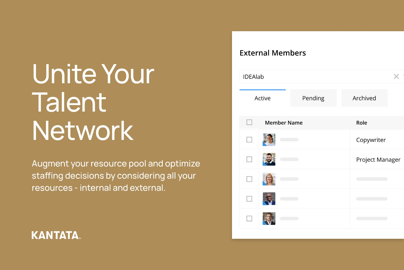 leverage your external workforce with the kantata ox talent network