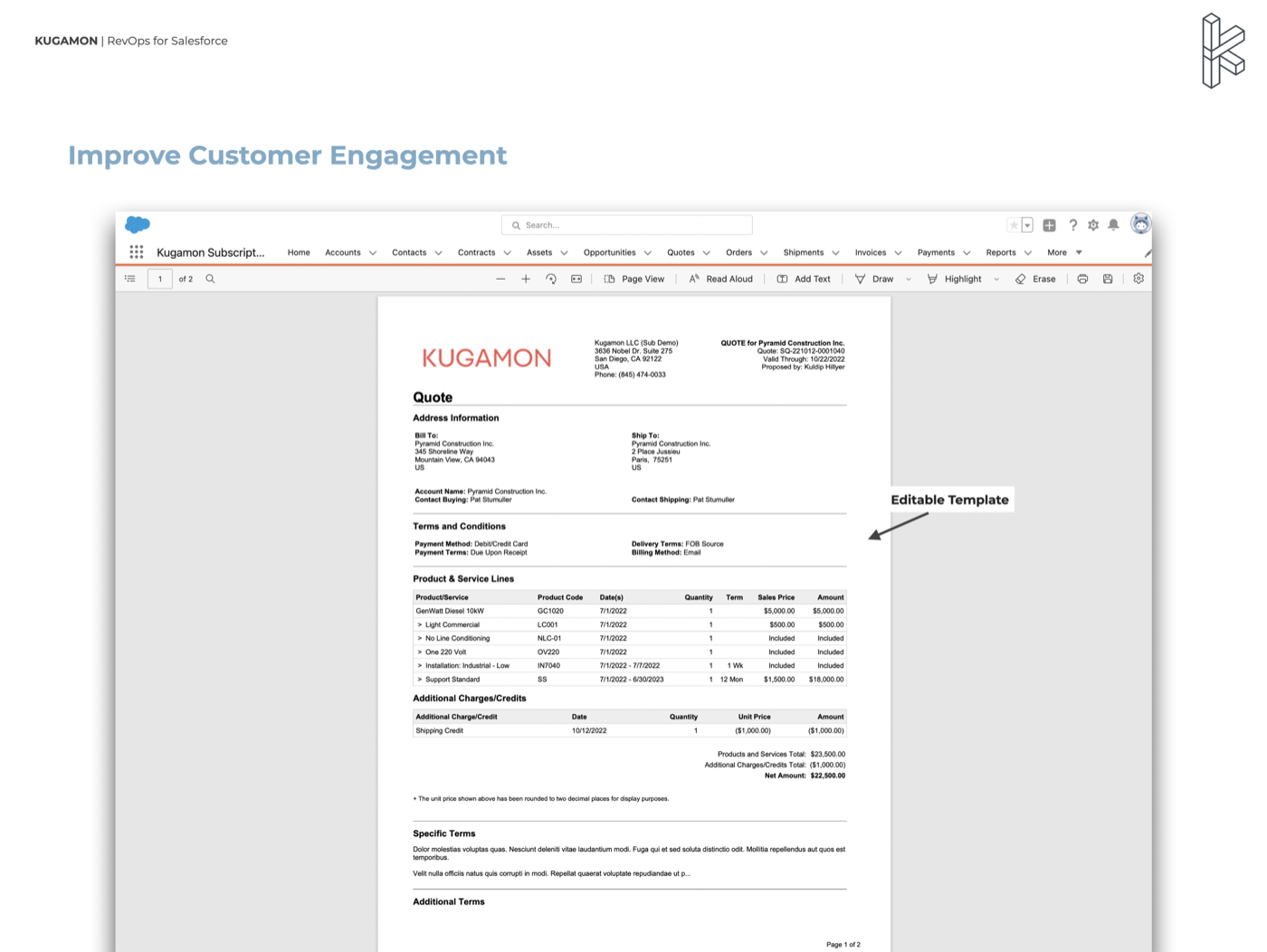 beautiful quote templates