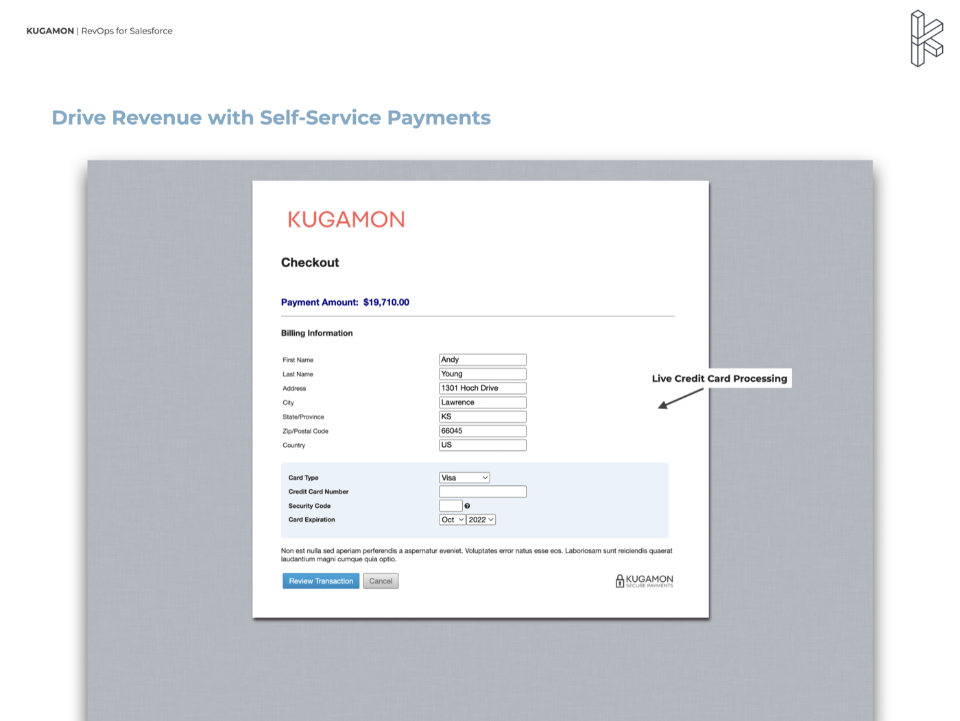 self service payments