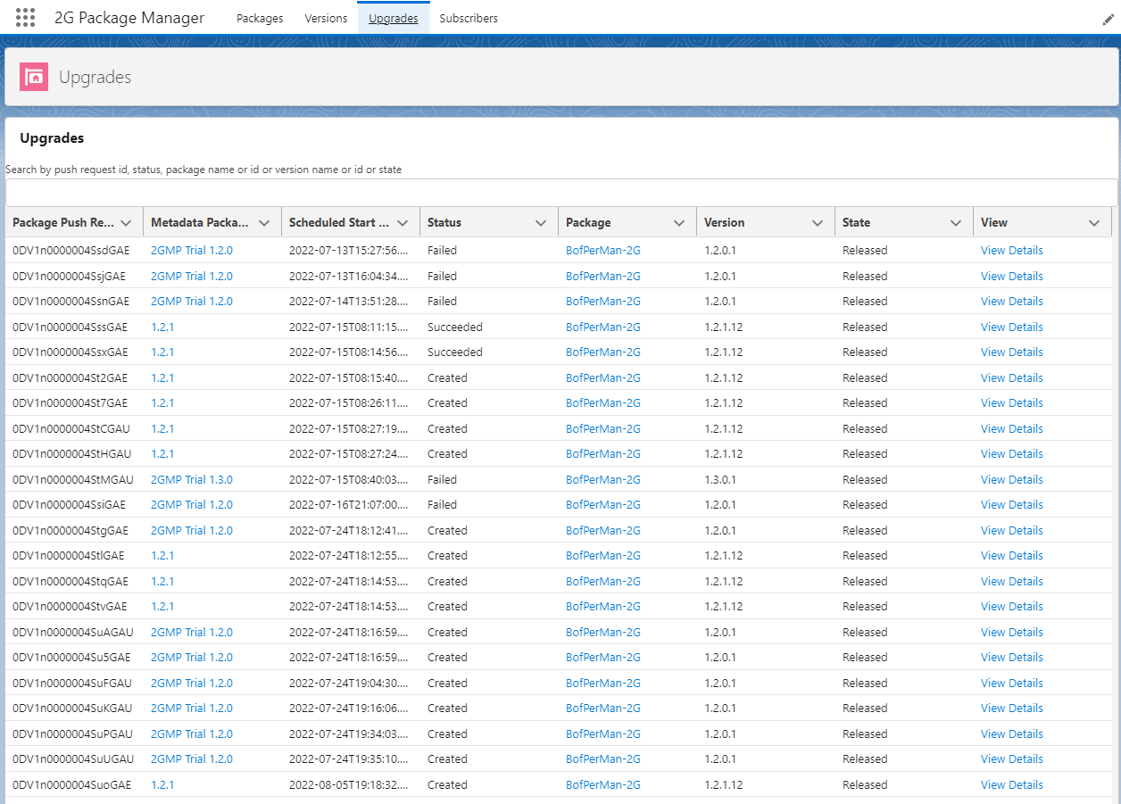 Second Generation Package Manager