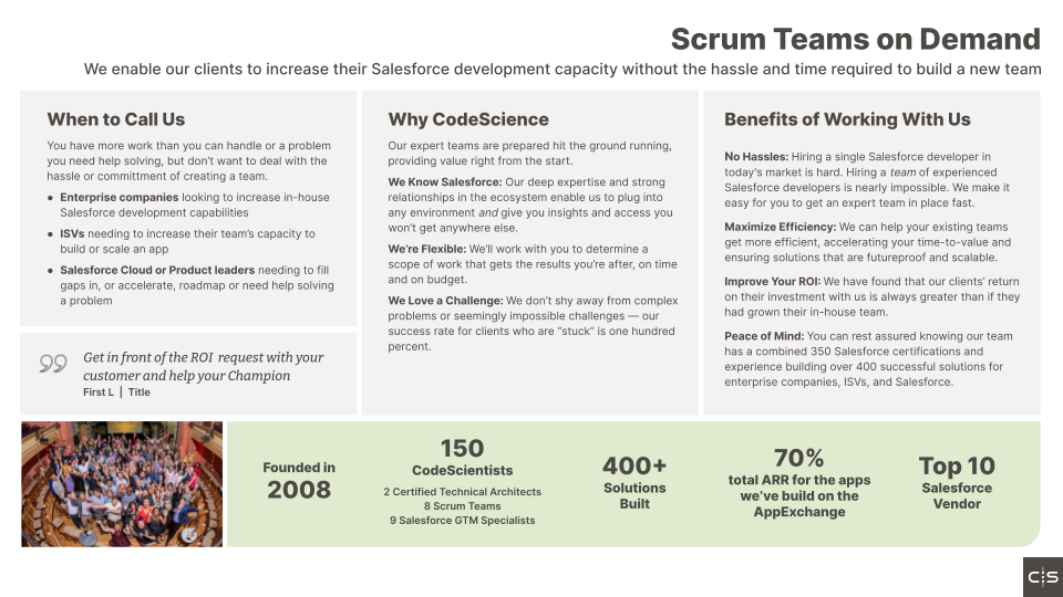Scrum Teams On Demand