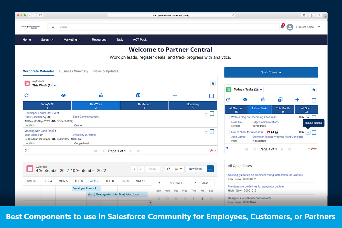 best components to use in salesforce community for employees customers ...