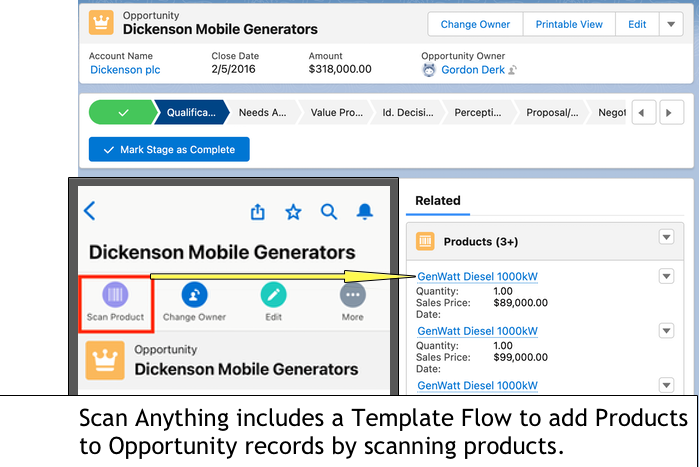 Scan Anything - Add Barcode scanning to the Salesforce app