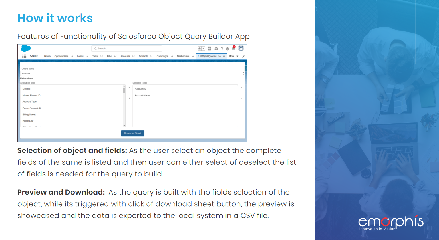 Salesforce Object Query builder