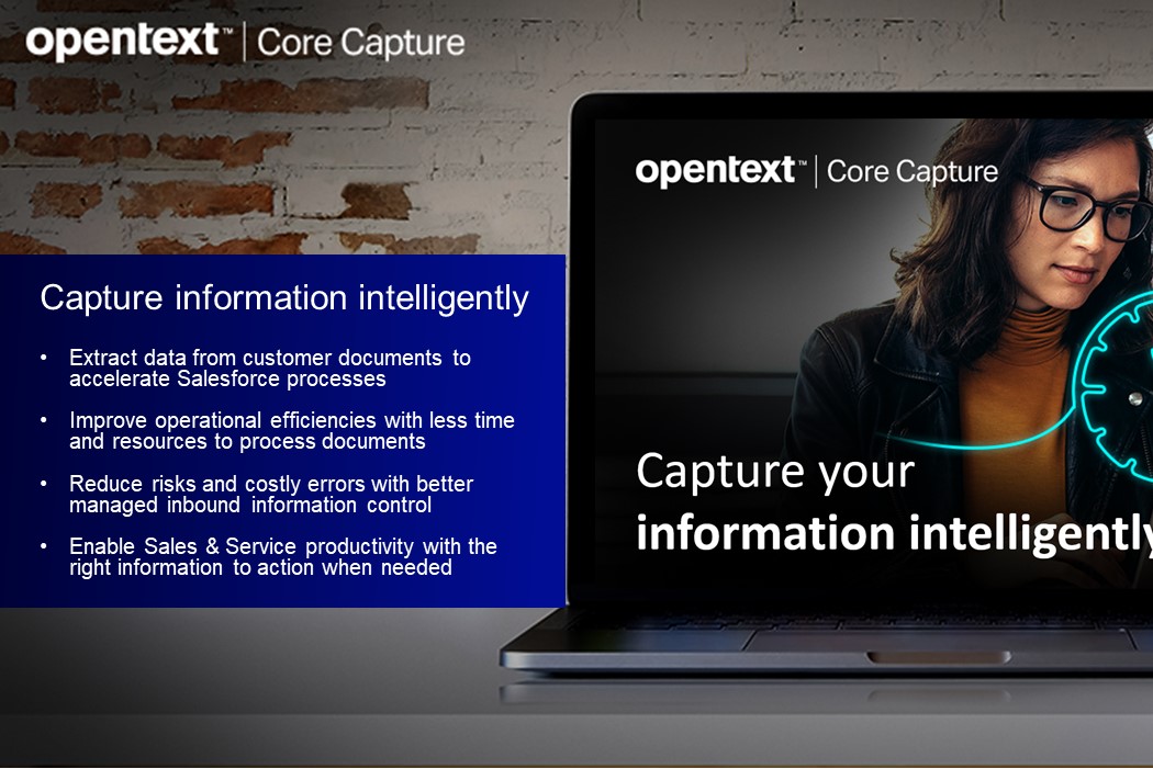 helping you transform sales service operations with captured customer information