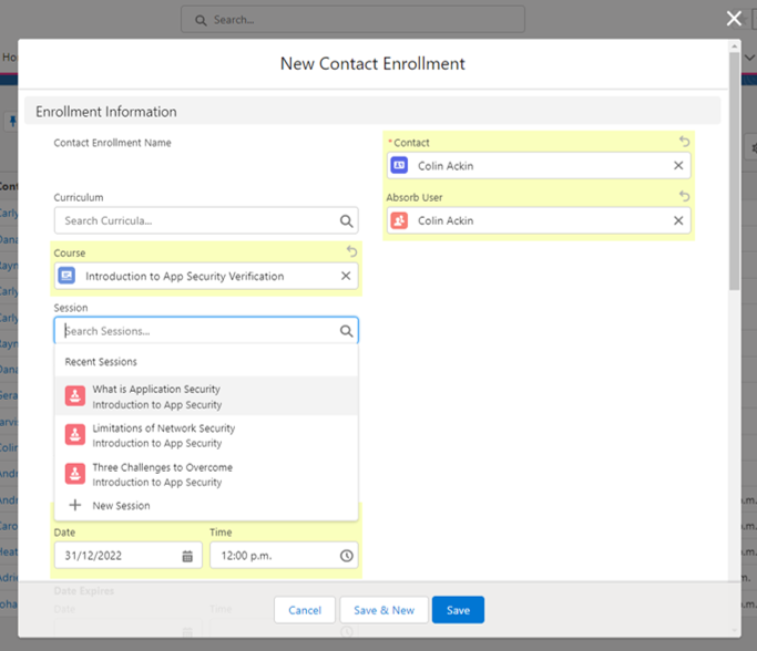 Absorb LMS App for Salesforce - Learning Management System Connector