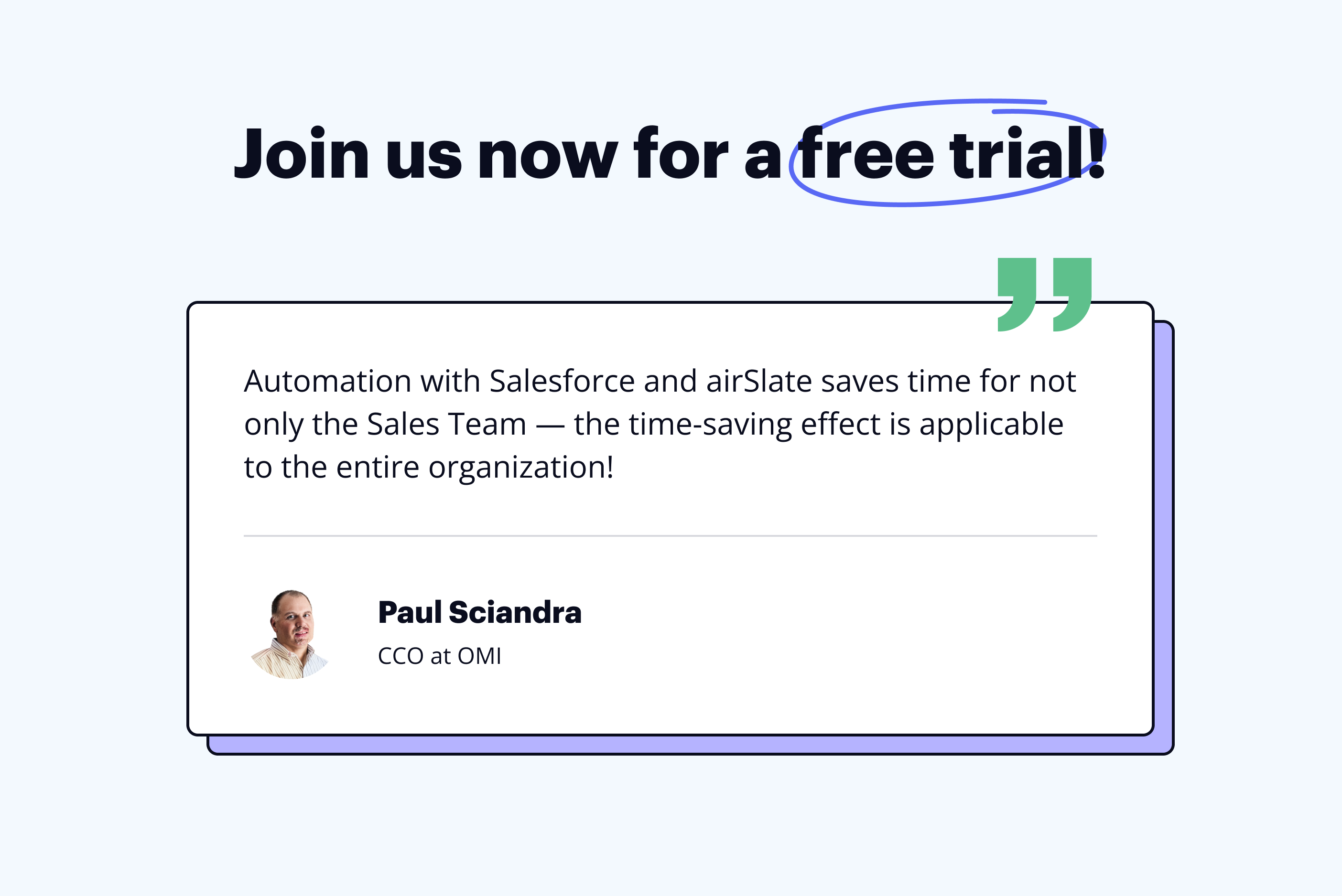 join us now for a free trial