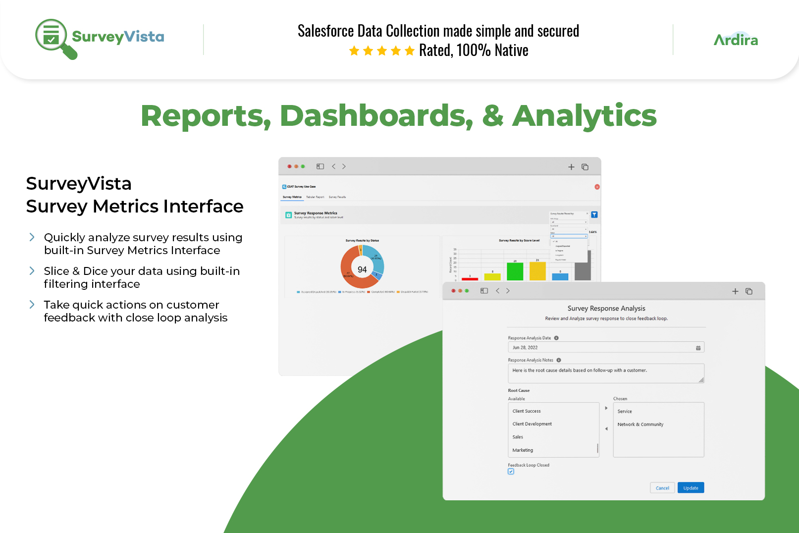 surveyvista reports analytics