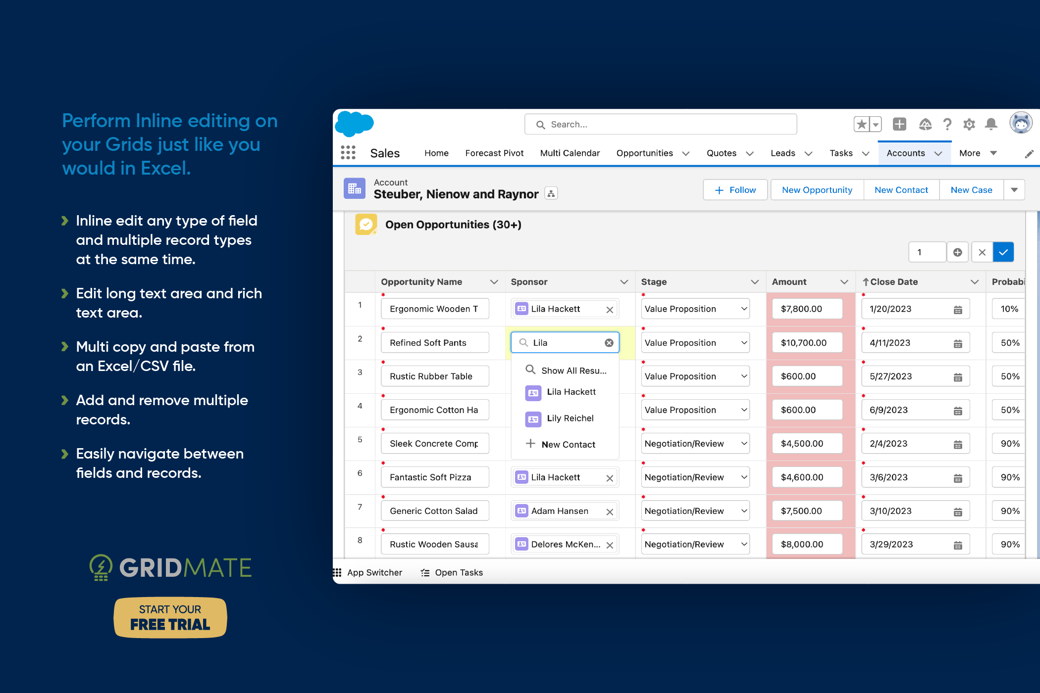 smart grid inline edit mode edit long text copy paste from excel add ...