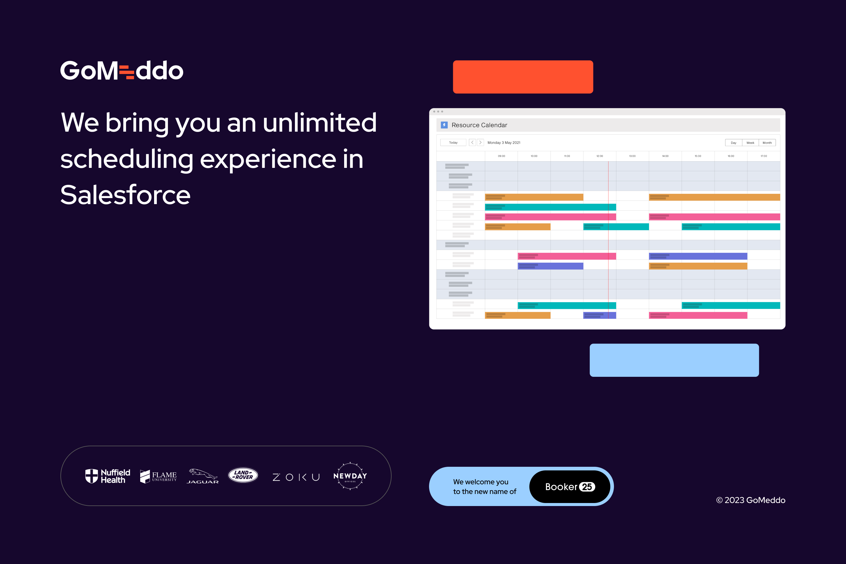 GoMeddo - We bring you an unlimited scheduling experience in Salesforce