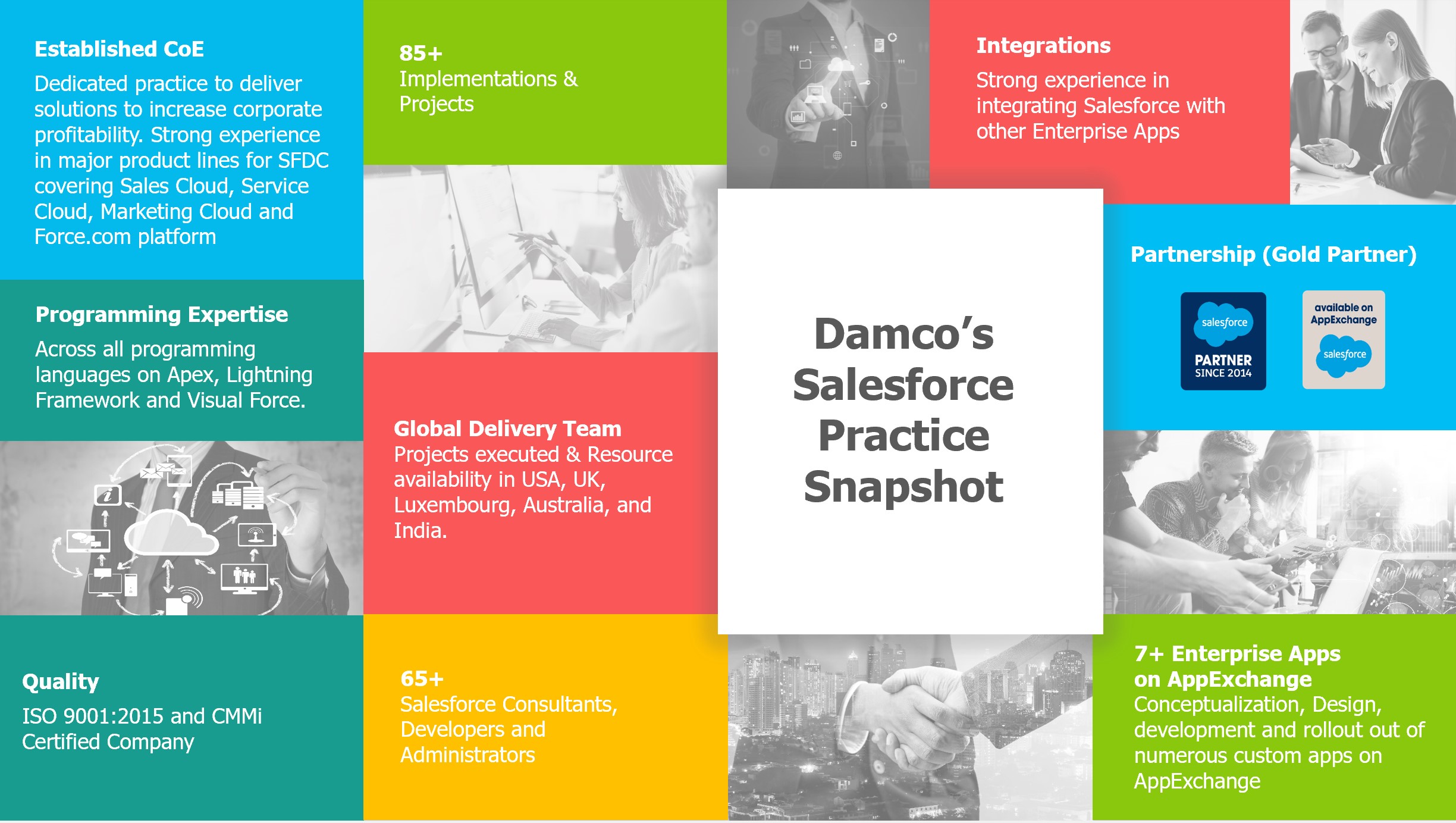 damco salesforce practice snapshot
