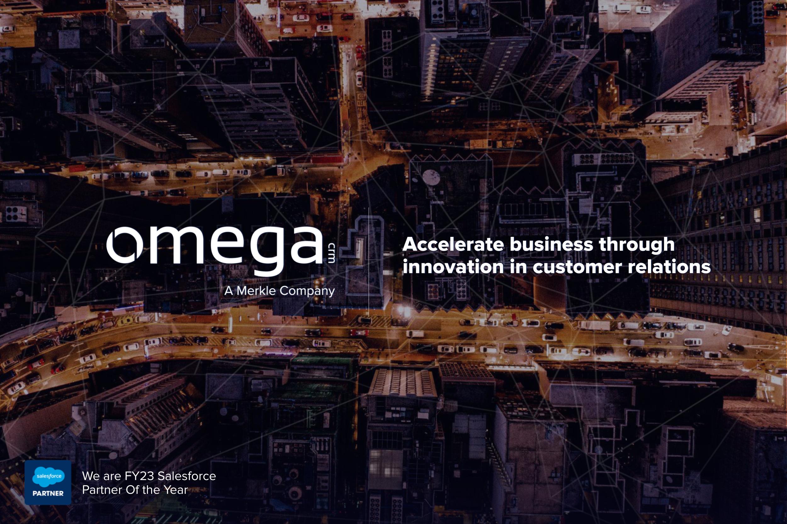 1 omega crm salesforce partner of the year