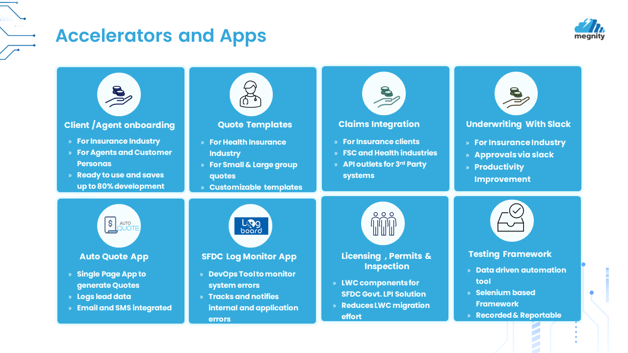 accelerators and apps