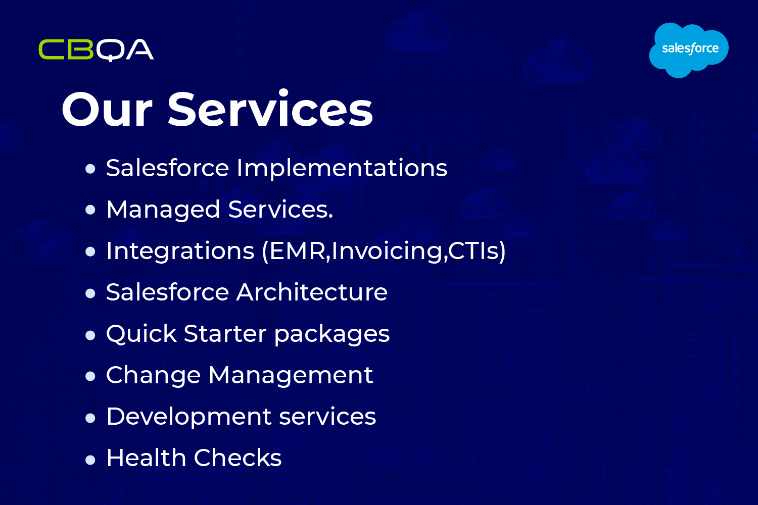 our services