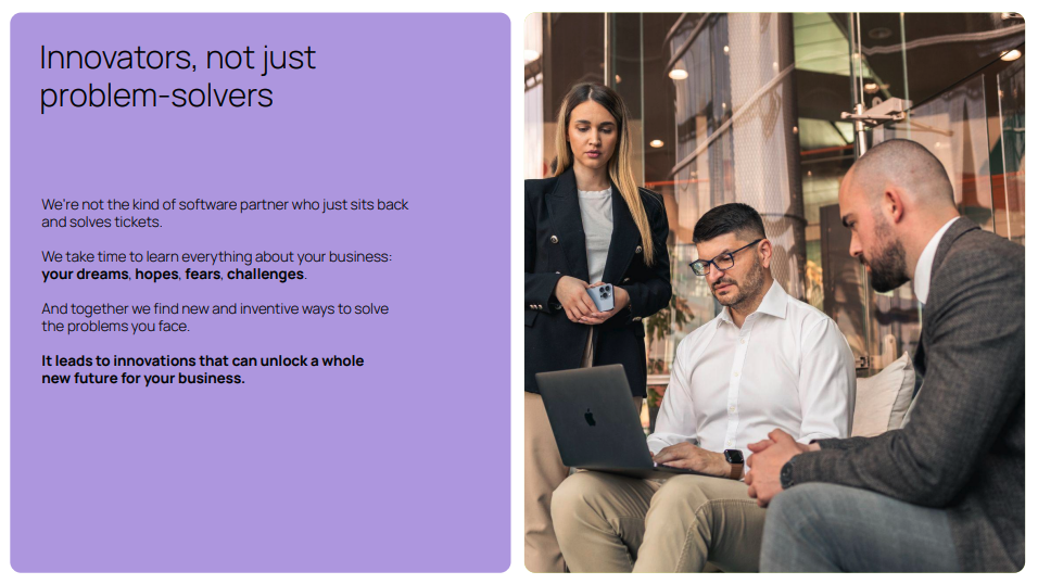 innovators not just problem solvers