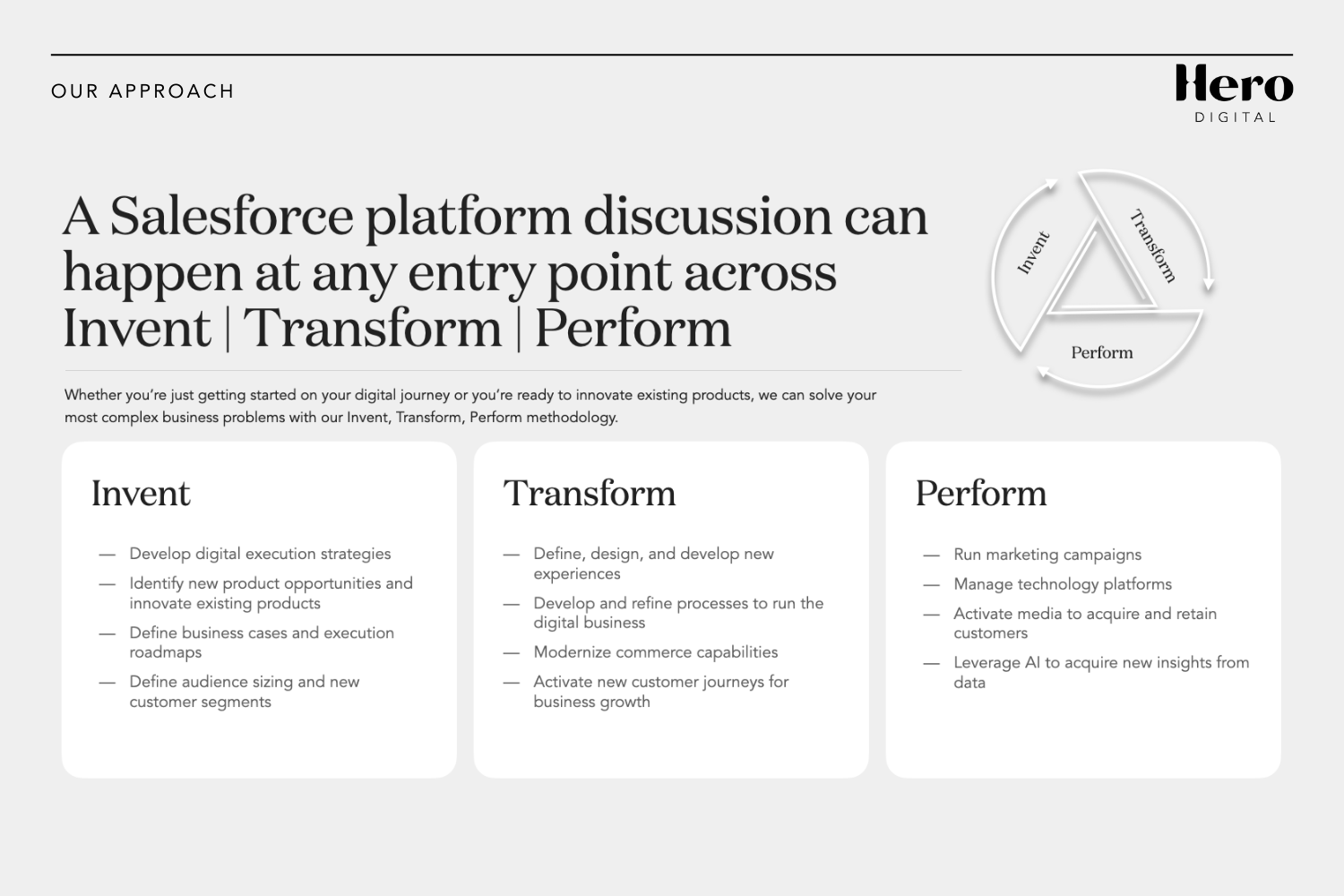 hero digital approach