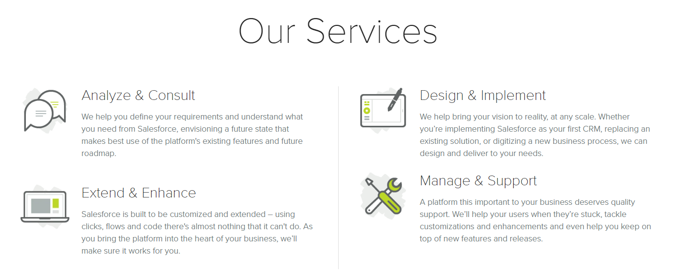 our services