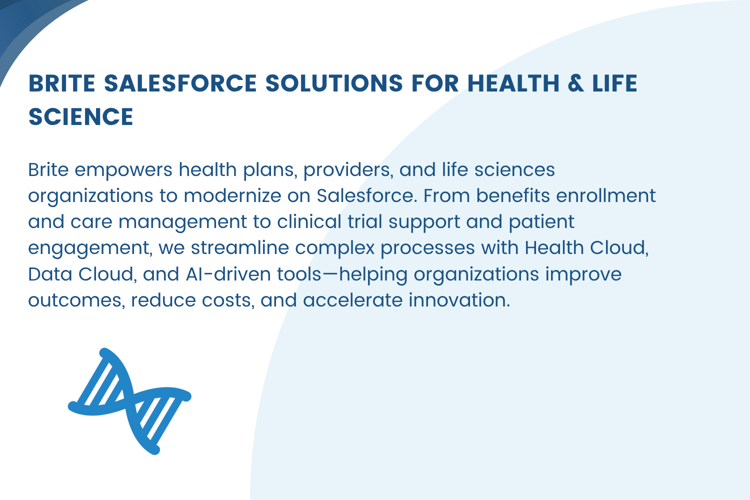 salesforce solutions for health life science